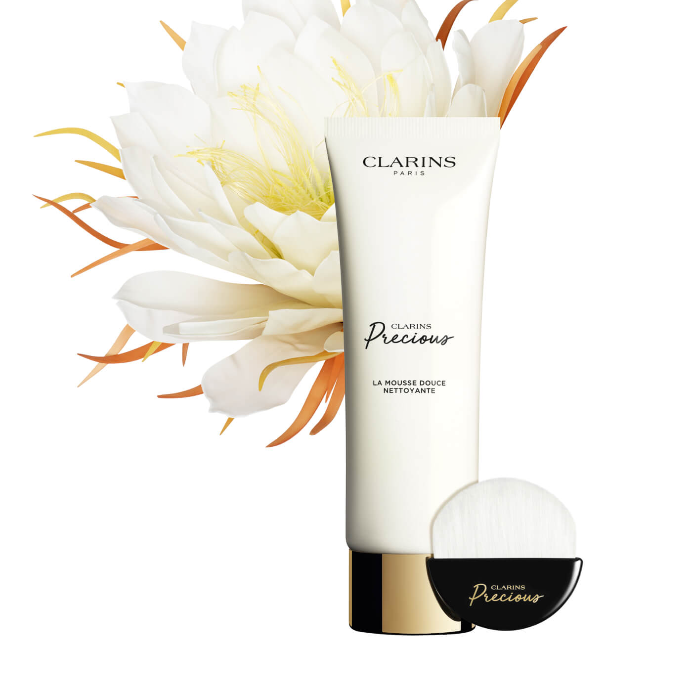 La Mousse Precious Nettoyant Visage | CLARINS®