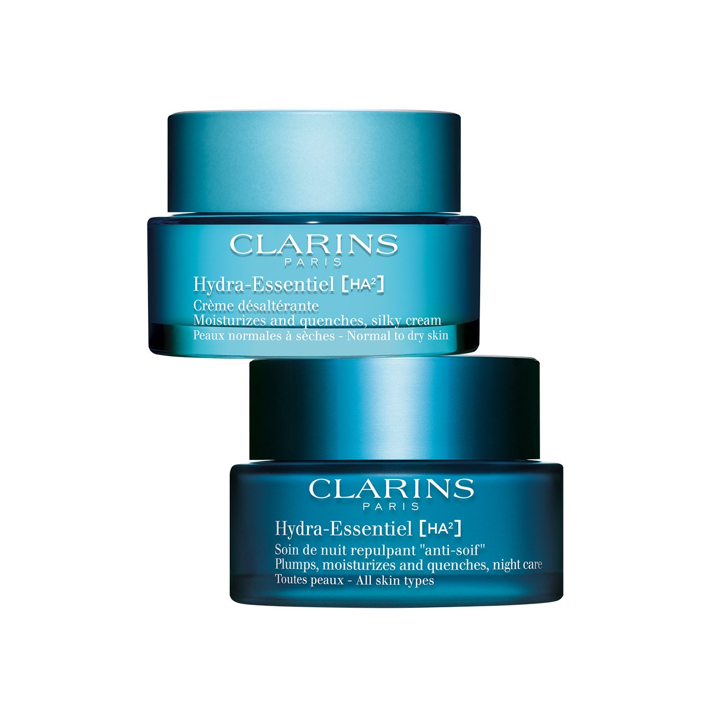 Clarins Hydra-Essentiel 24/7 Duo | Hydra-Essentiel Day & Night Creams ...